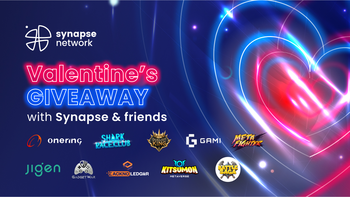 Synapse Network on Twitter: "SPECIAL GIVEAWAY ️to celebrate the day of LOVE ️ with Synapse ...