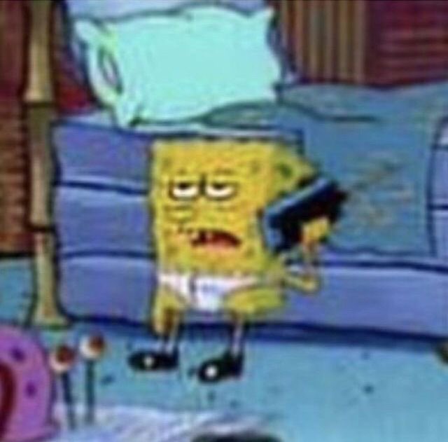 Spongebob Upset Meme