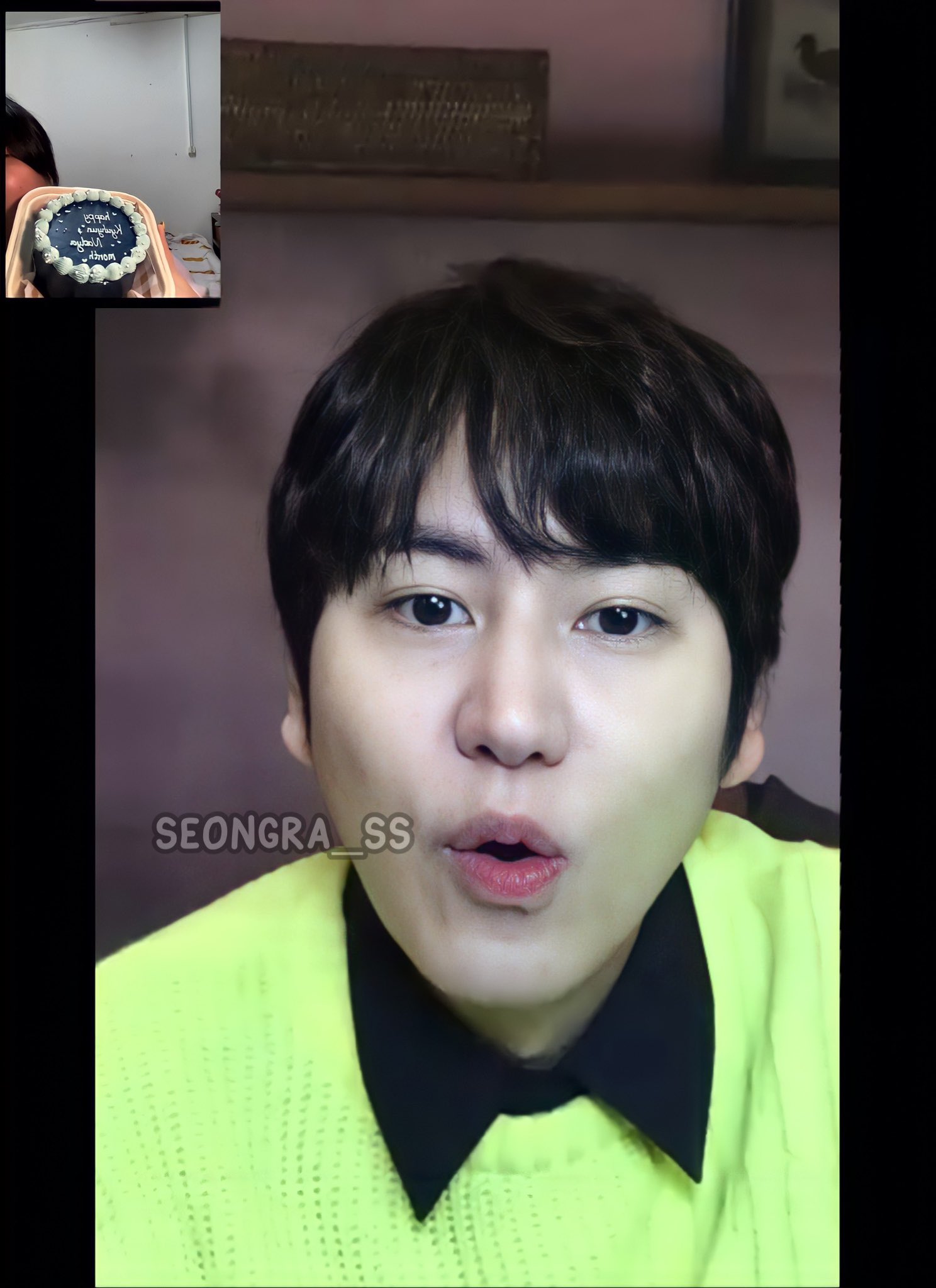 Foto Kyuhyun Memes 桜の花 ʕ•́ᴥ•̀ʔっ On X: "these Are