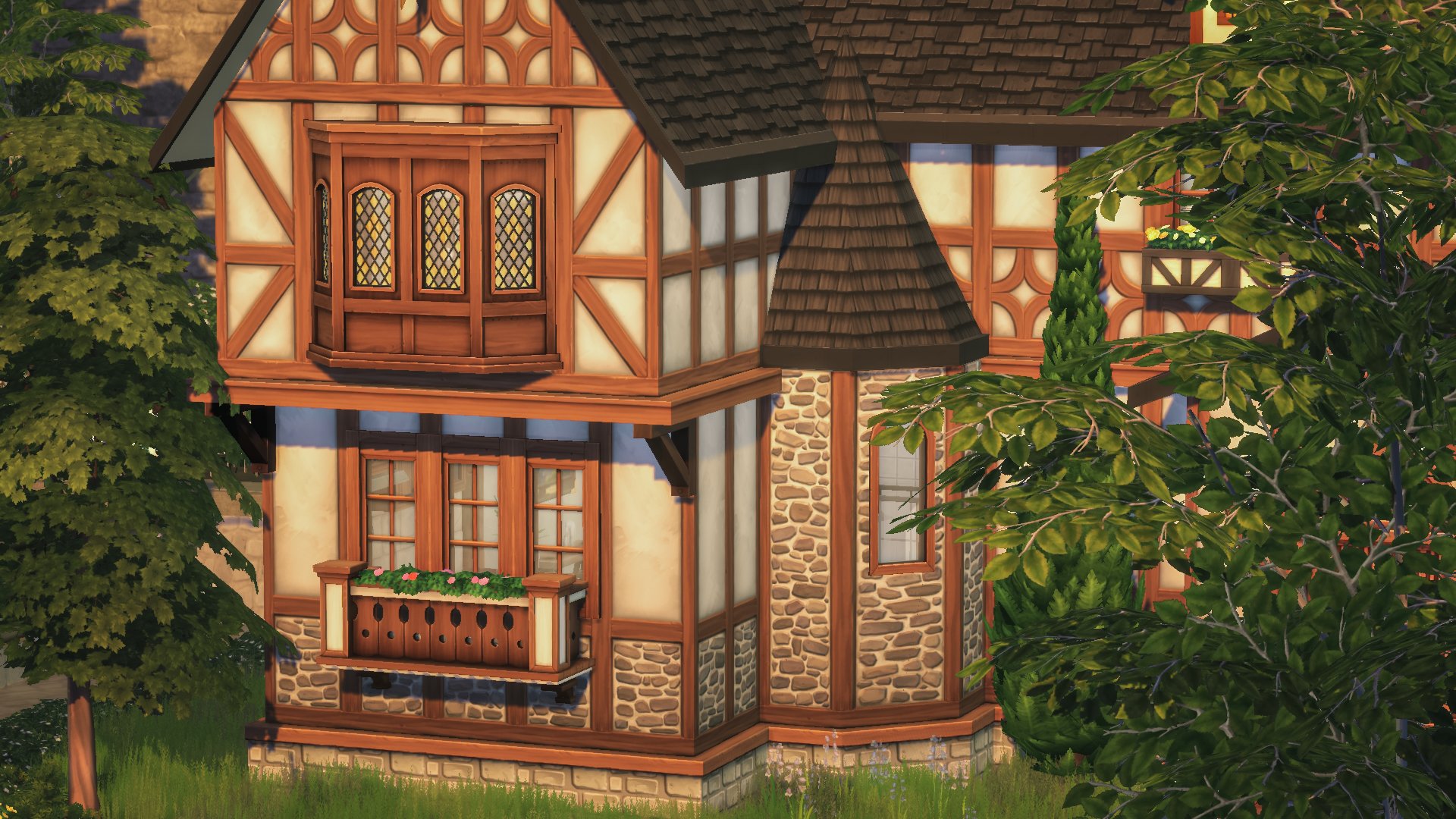 Tudor House Sims 4 The Sims 4 Build Tutorial: How To Build A Tudor