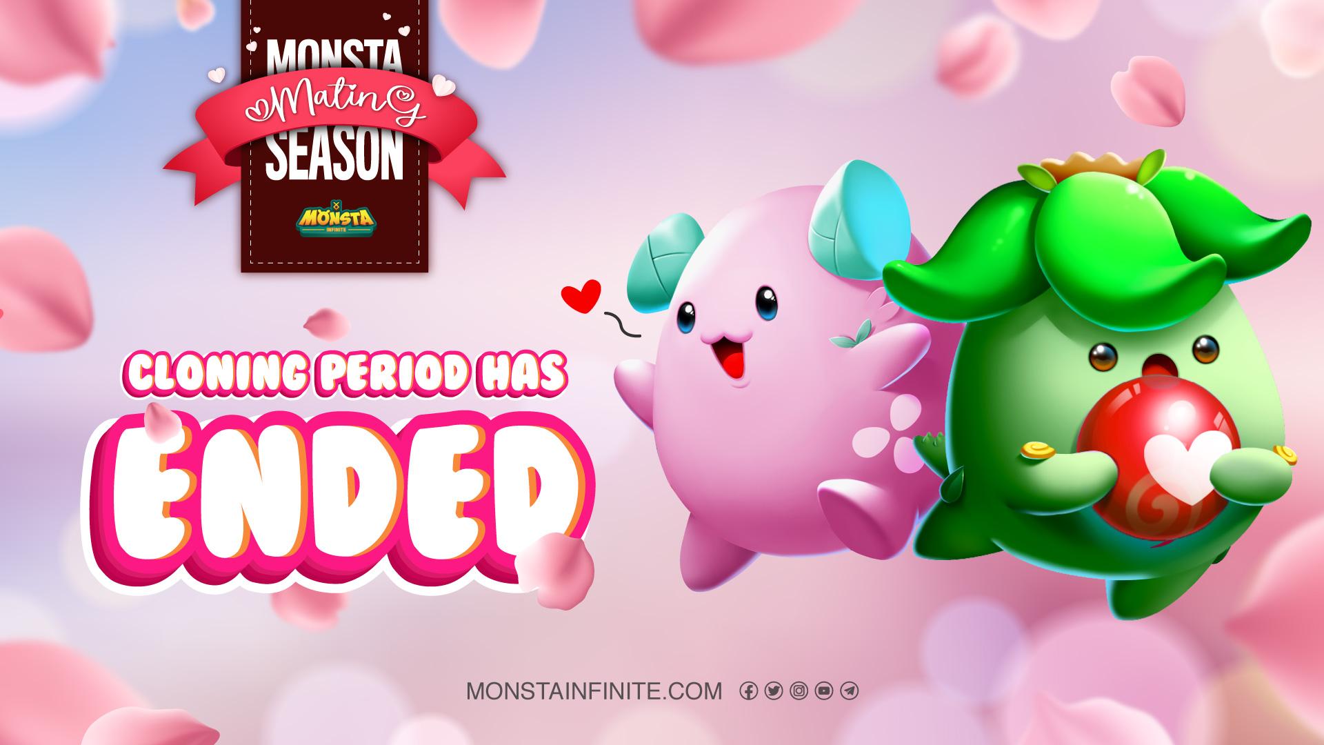 Monsta Infinite on Twitter: "The Mating call has stopped, and the Monsta Cloning period has come ...