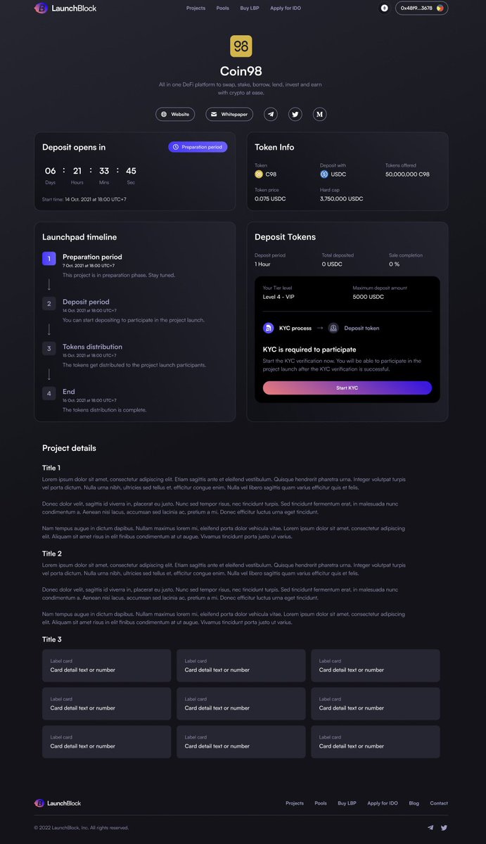 #LaunchBlock hashtag on Twitter