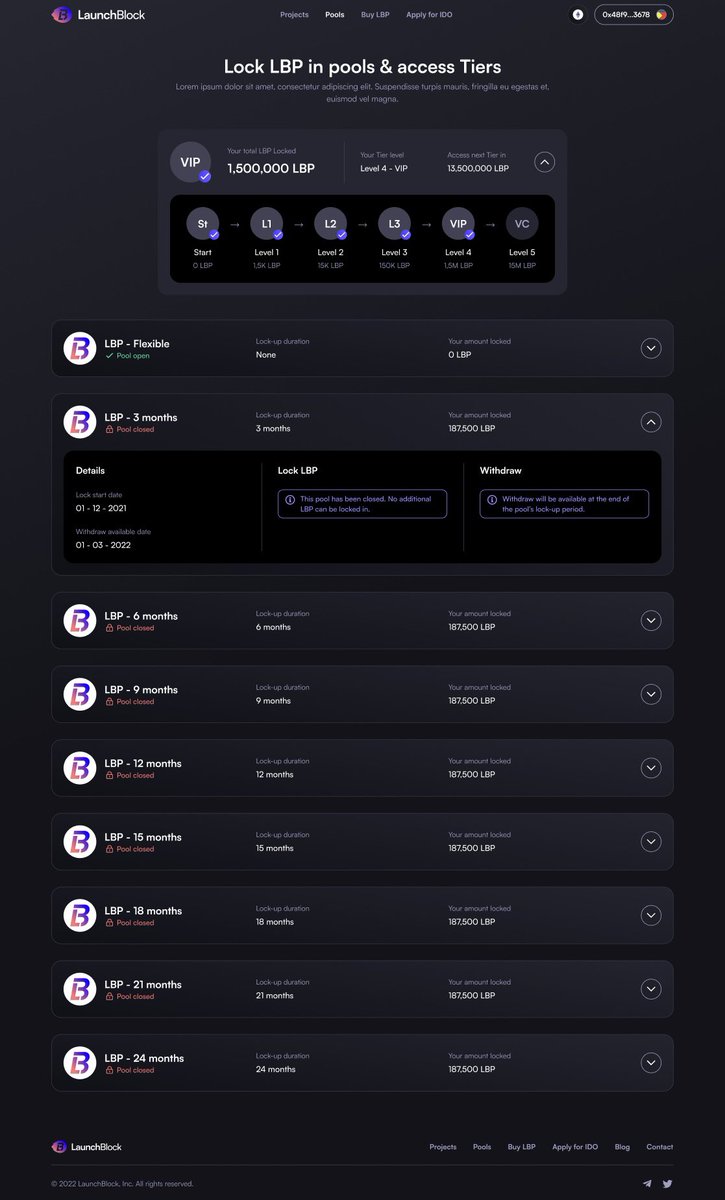 #LaunchBlock hashtag on Twitter