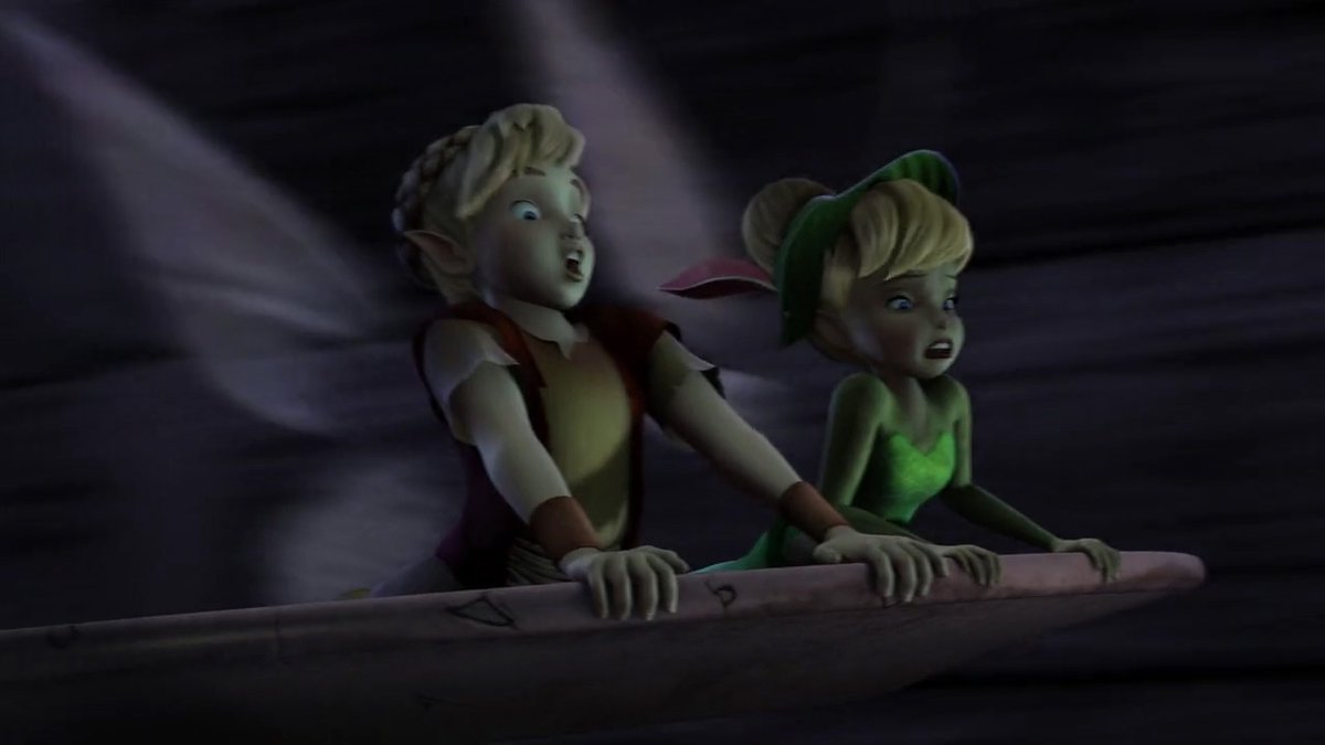 Tinkerbell And Terence In Love
