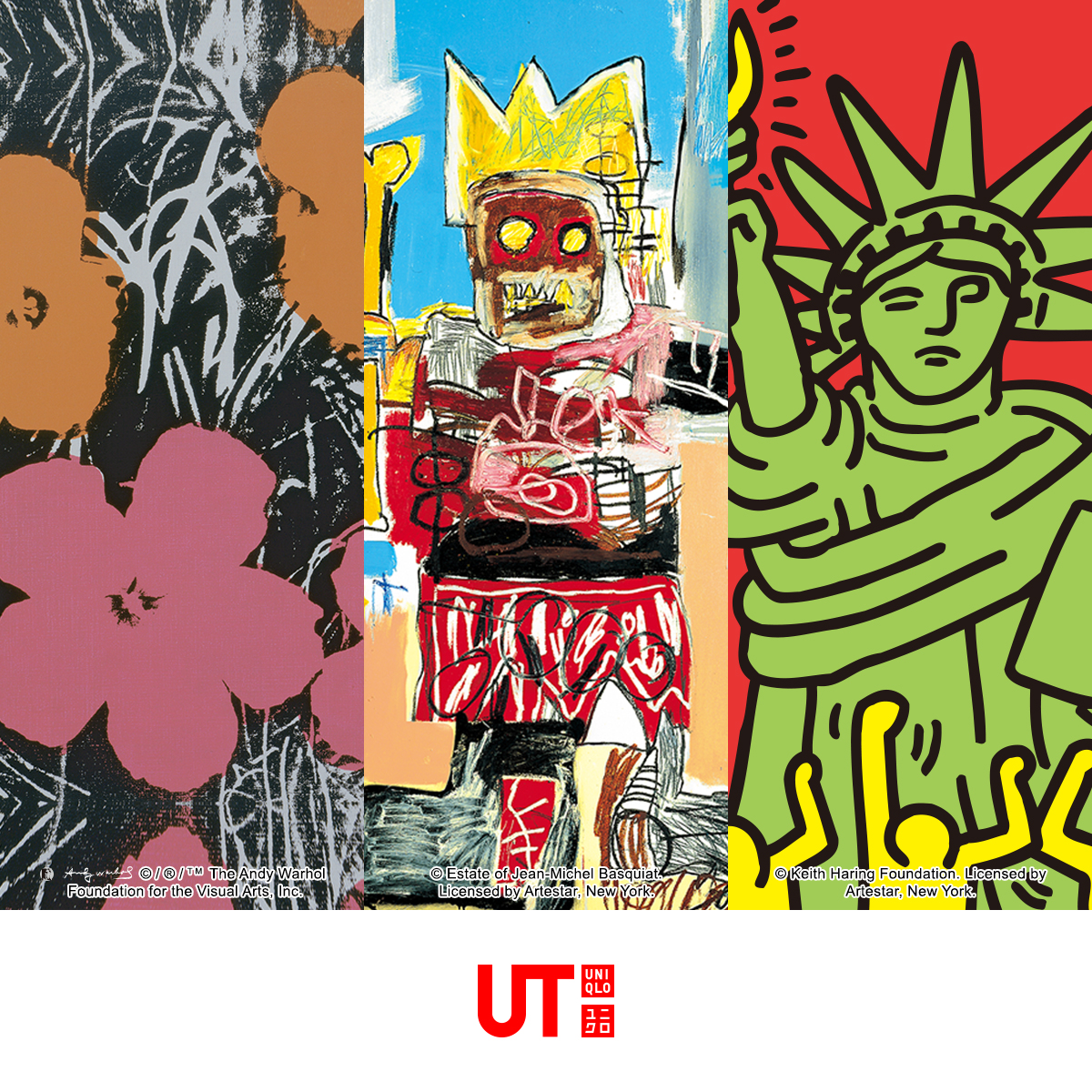 Keith Haring And Basquiat Art