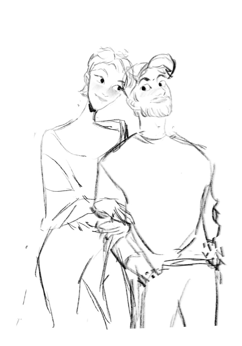 「Sketch+line art 」|Emily Pearsonの漫画