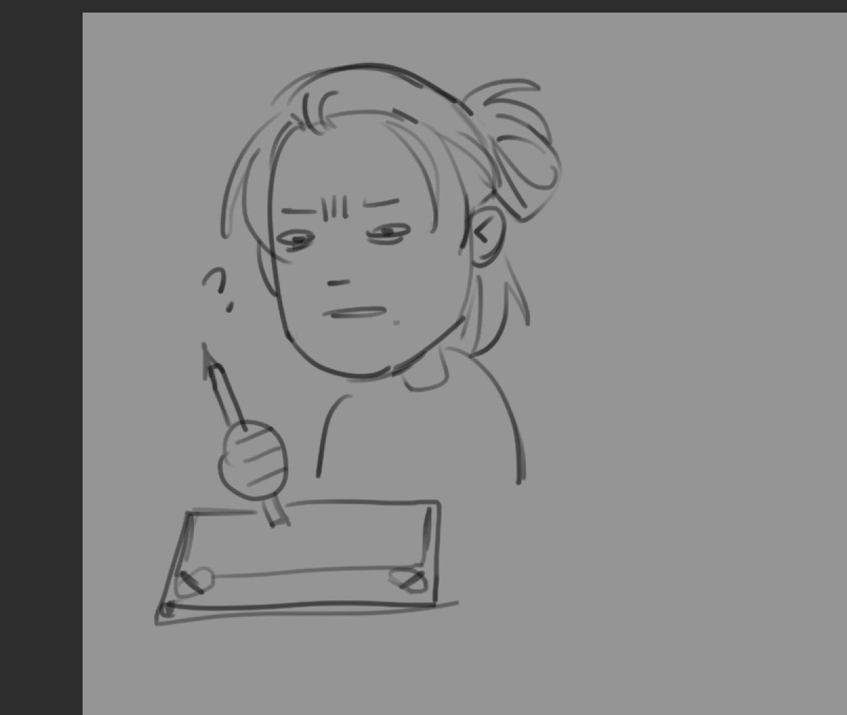 「me trying to draw after not drawing for a week 」Lou 🌟🏳️‍🌈 working on ...