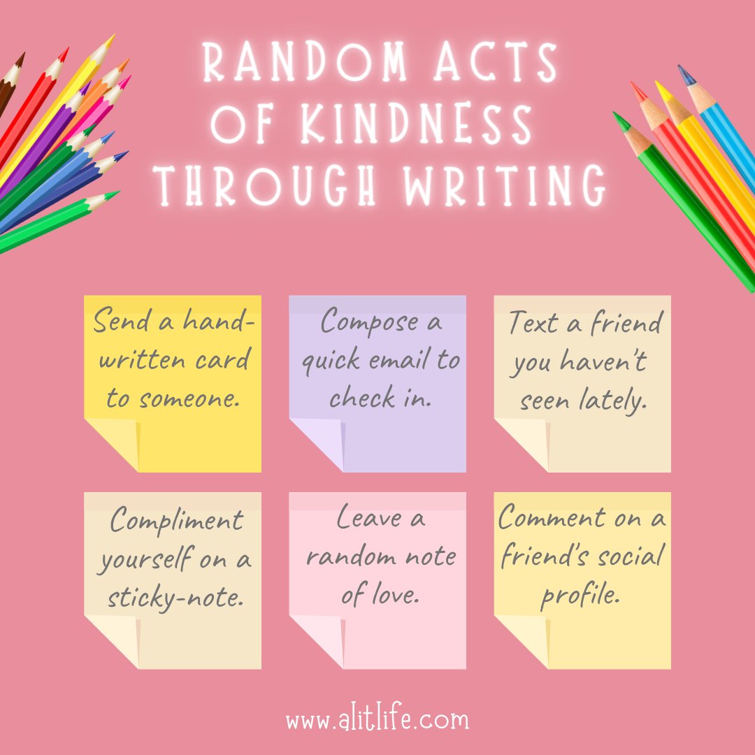 Random Acts Of Kindness Note Cards