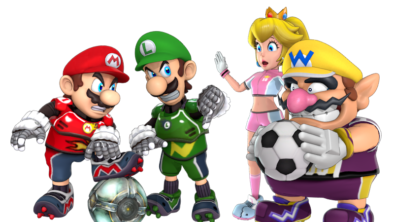 Mario Strikers Charged Daisy Vs Peach