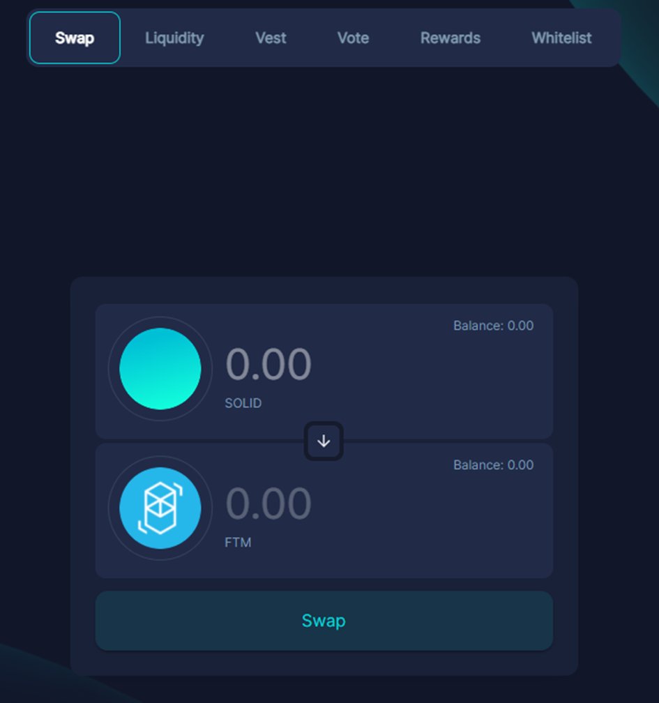 Solidly Exchange THREAD While we are approaching the launch of $SOLID ...