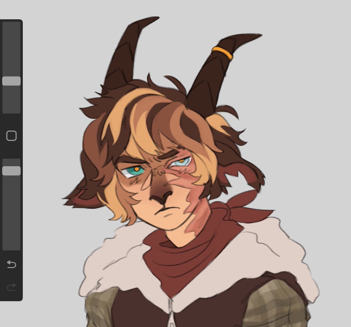 「fusing the tweek skin with tubbo to crea」|kitのイラスト