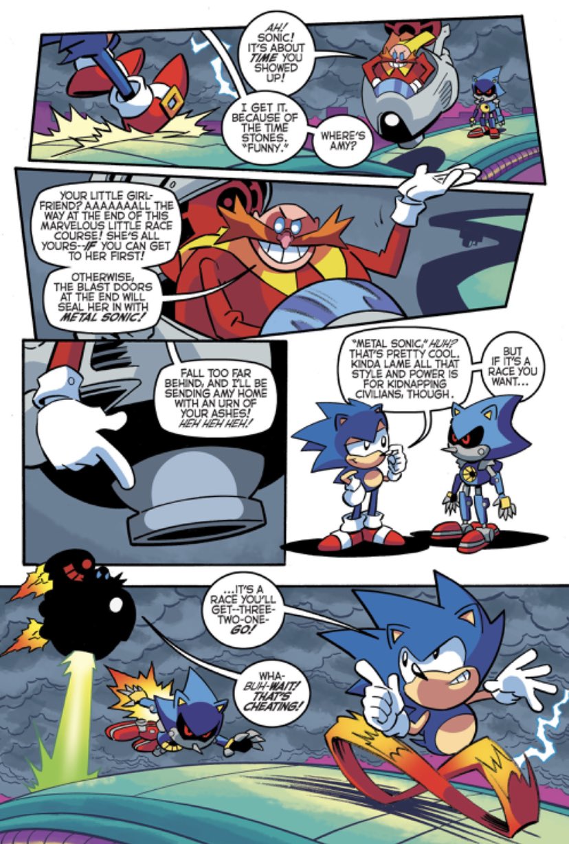 Sonic Vs Metal Sonic Sonic Cd