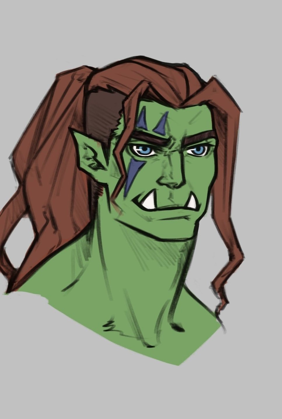 Rakkuen on Twitter: "RT @faustohell: @wererdraws oh thank so much for the chance! Here my boy ...