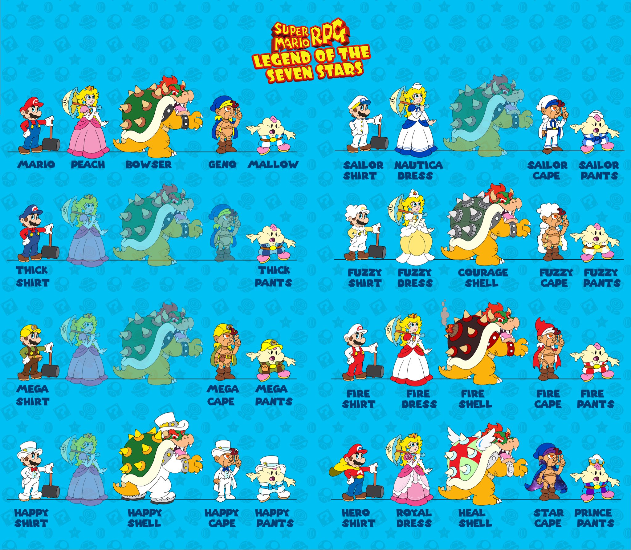 Super Mario World Cape Sprite