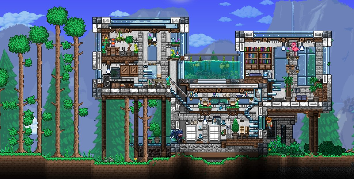 Terraria Modern House Designs