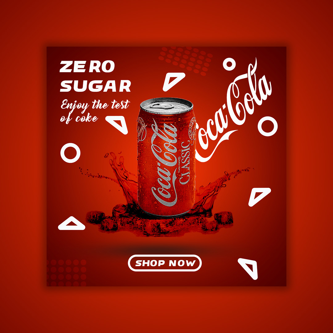 Advertisement Poster Coca Cola 2022