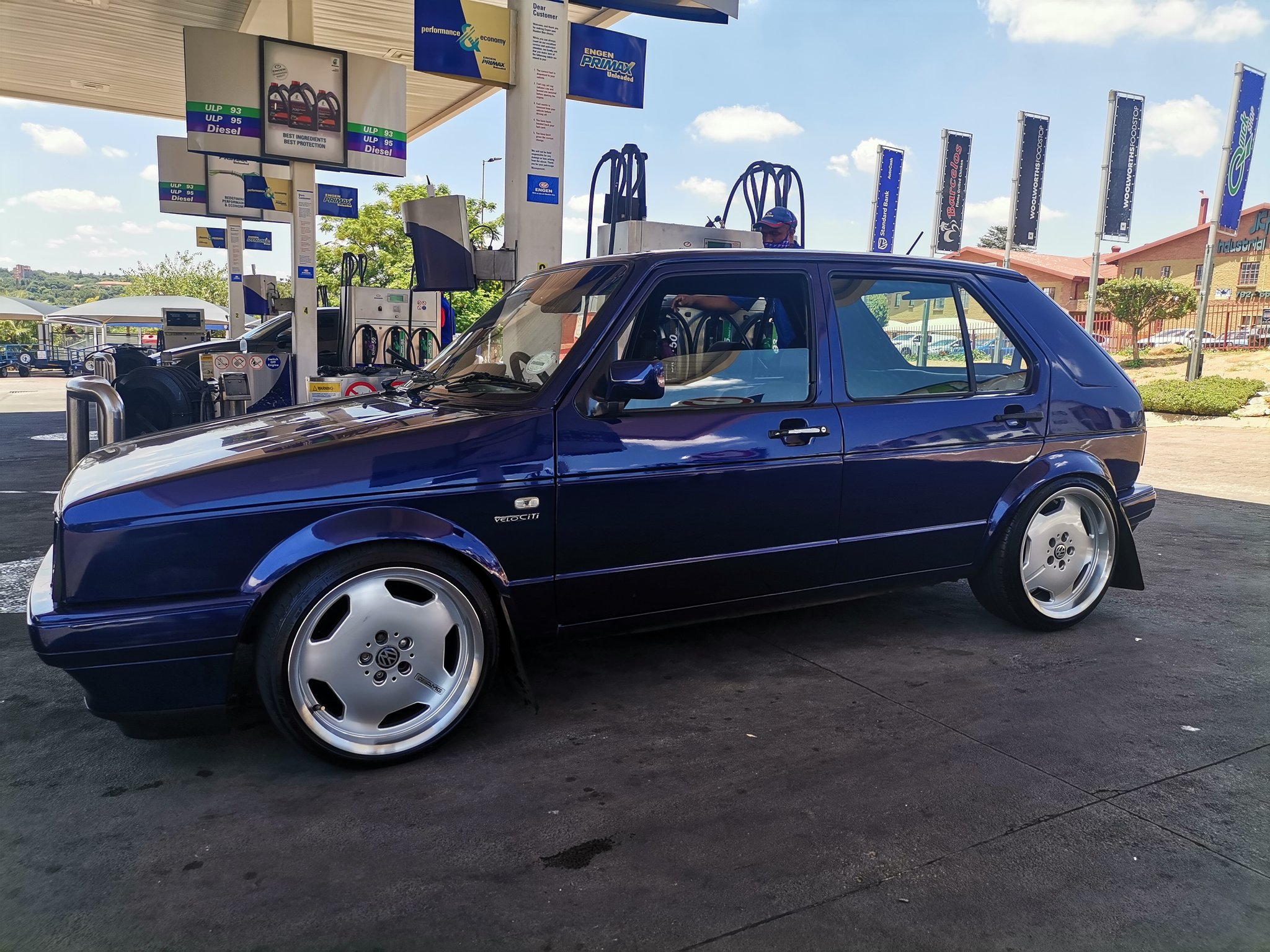White Golf Velocity Modified VW Golf Mk1 Cars & Trucks Oudtshoorn,