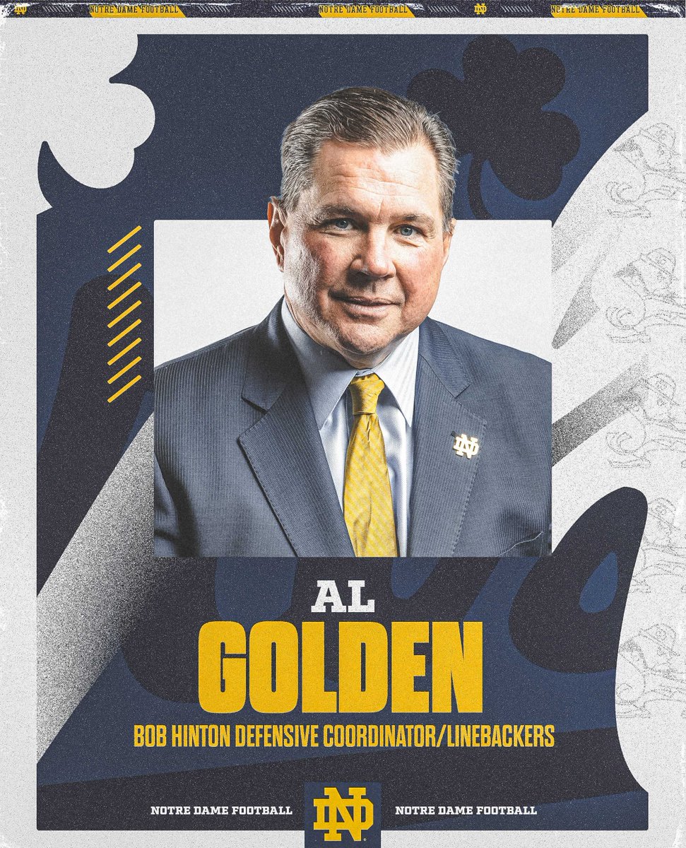 ND officially hires the Bengals' linebacker coach Al Golden to be their ...