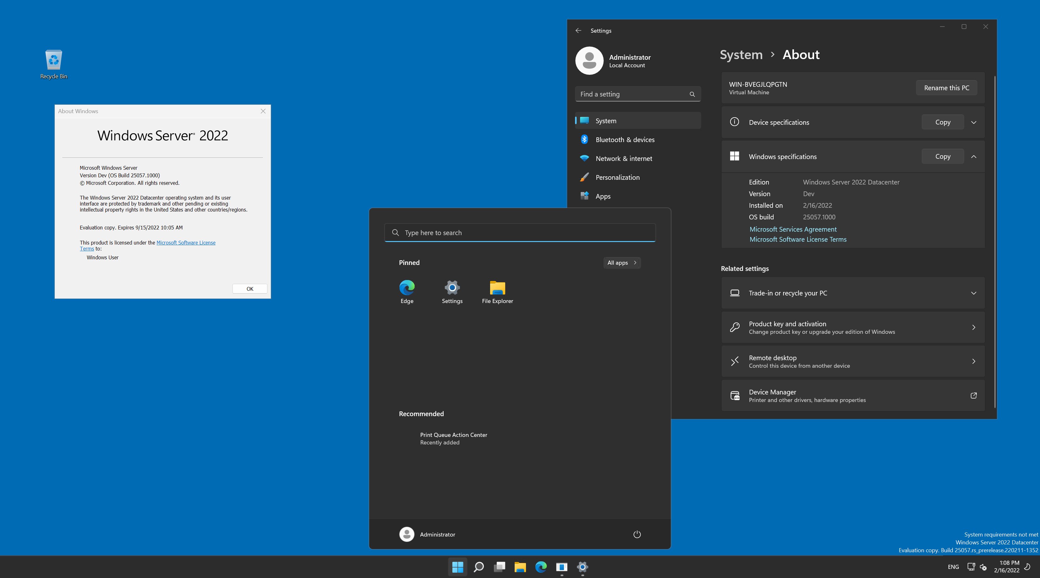 🔮WZor👁️ on Twitter: "👨‍🔧Updating Windows Server vNext #LTSC, Ver. Dev #InsiderPreviewBuild ...