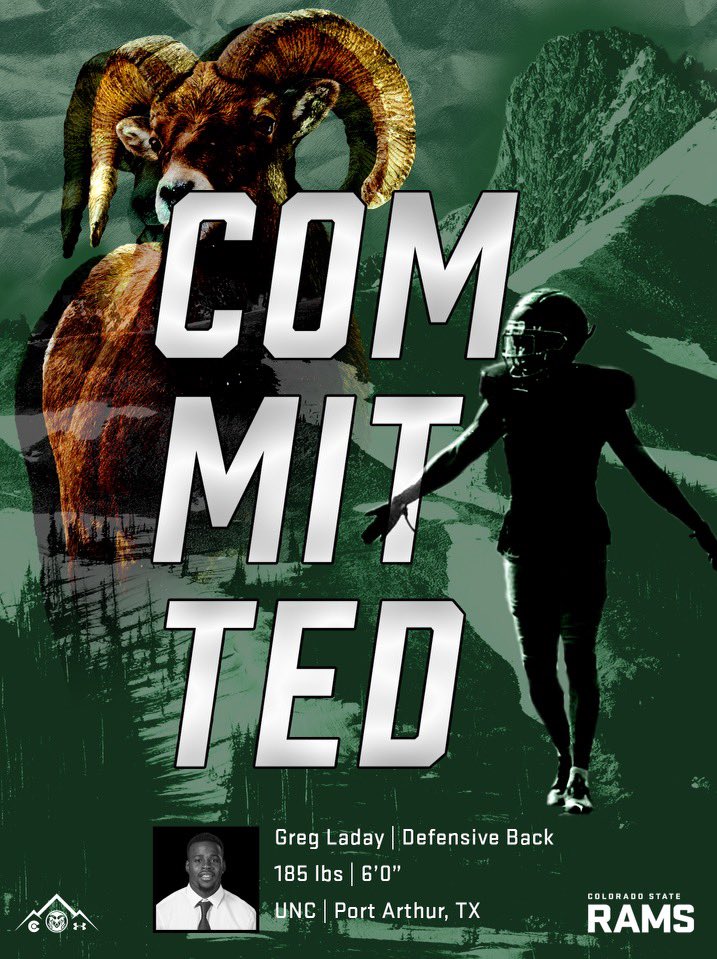 Northern Colorado DB Gregory Laday transfers to Colorado State : r/CFB