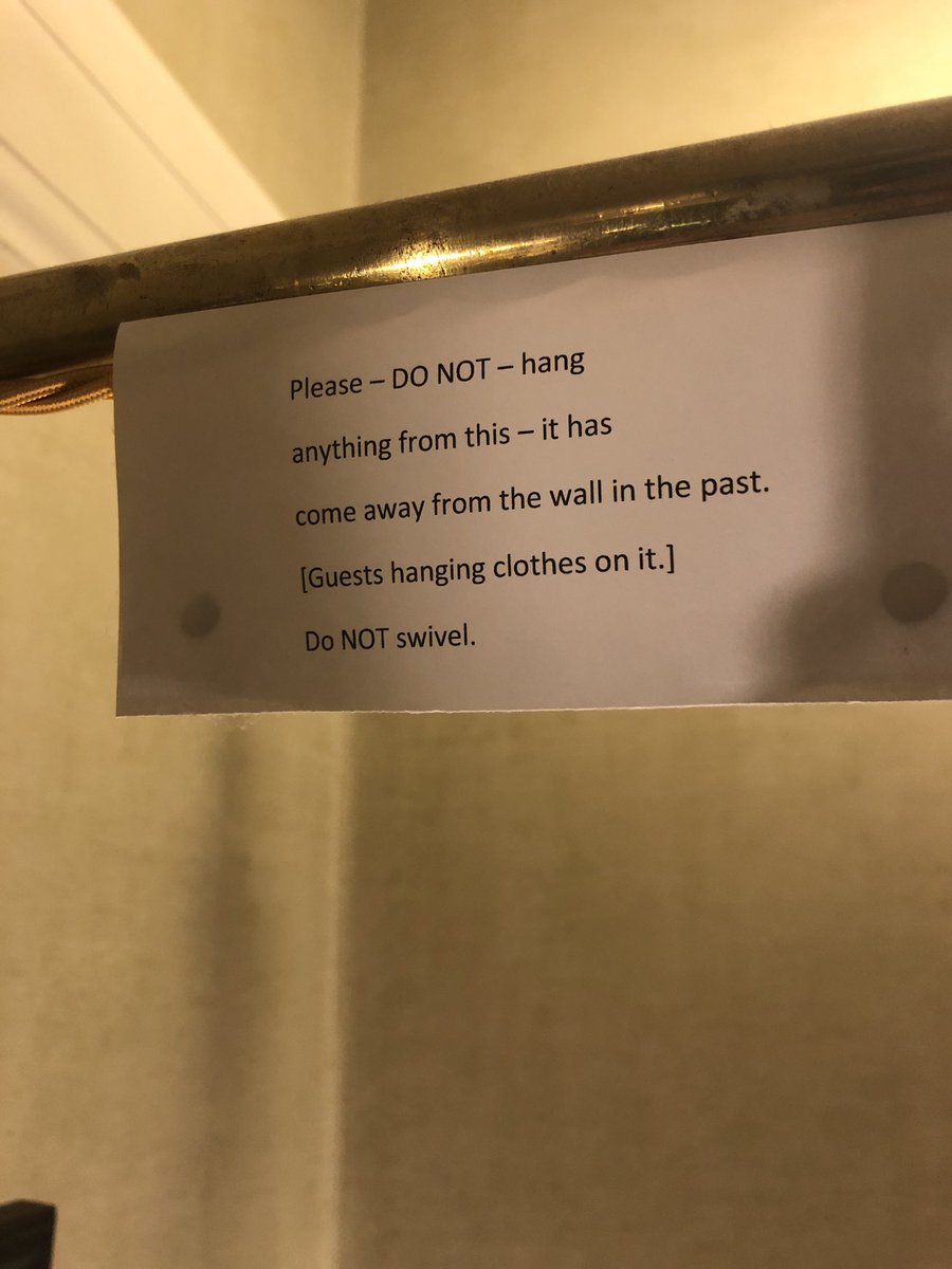 Signs in the Airbnb I by @rosejohnno – Unroll Thread – We unroll ...