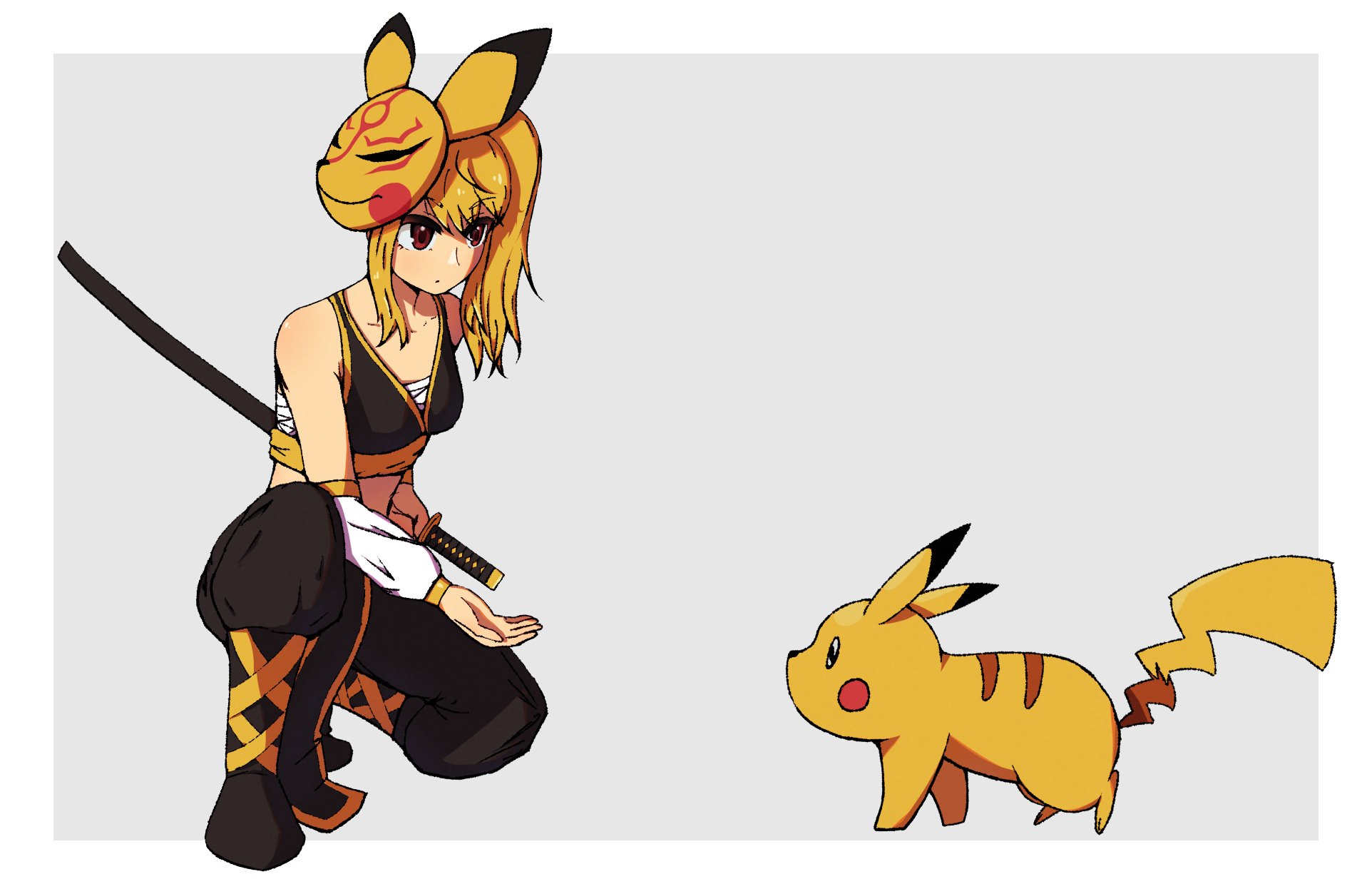 Pokemon Human Form Female Pikachu