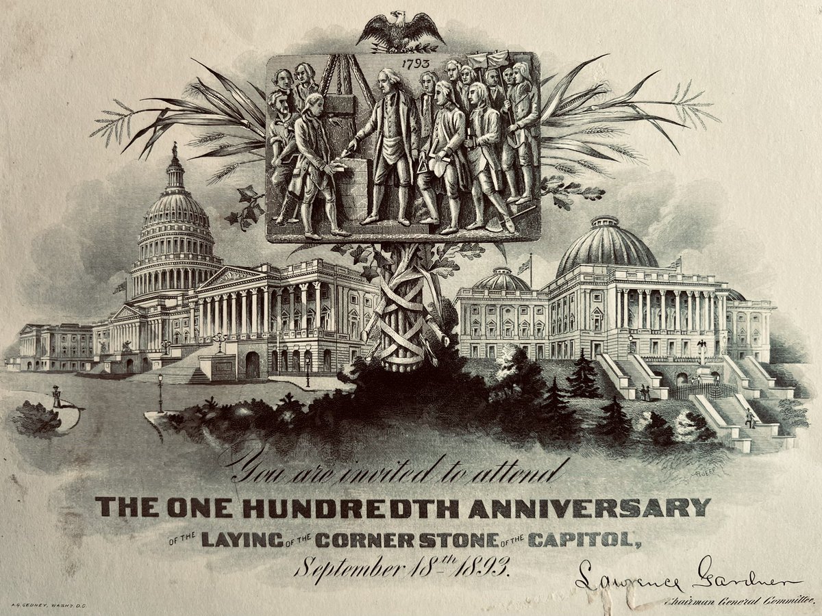 The One Hundredth Anniversary of the Laying of the Cornerstone of the ...