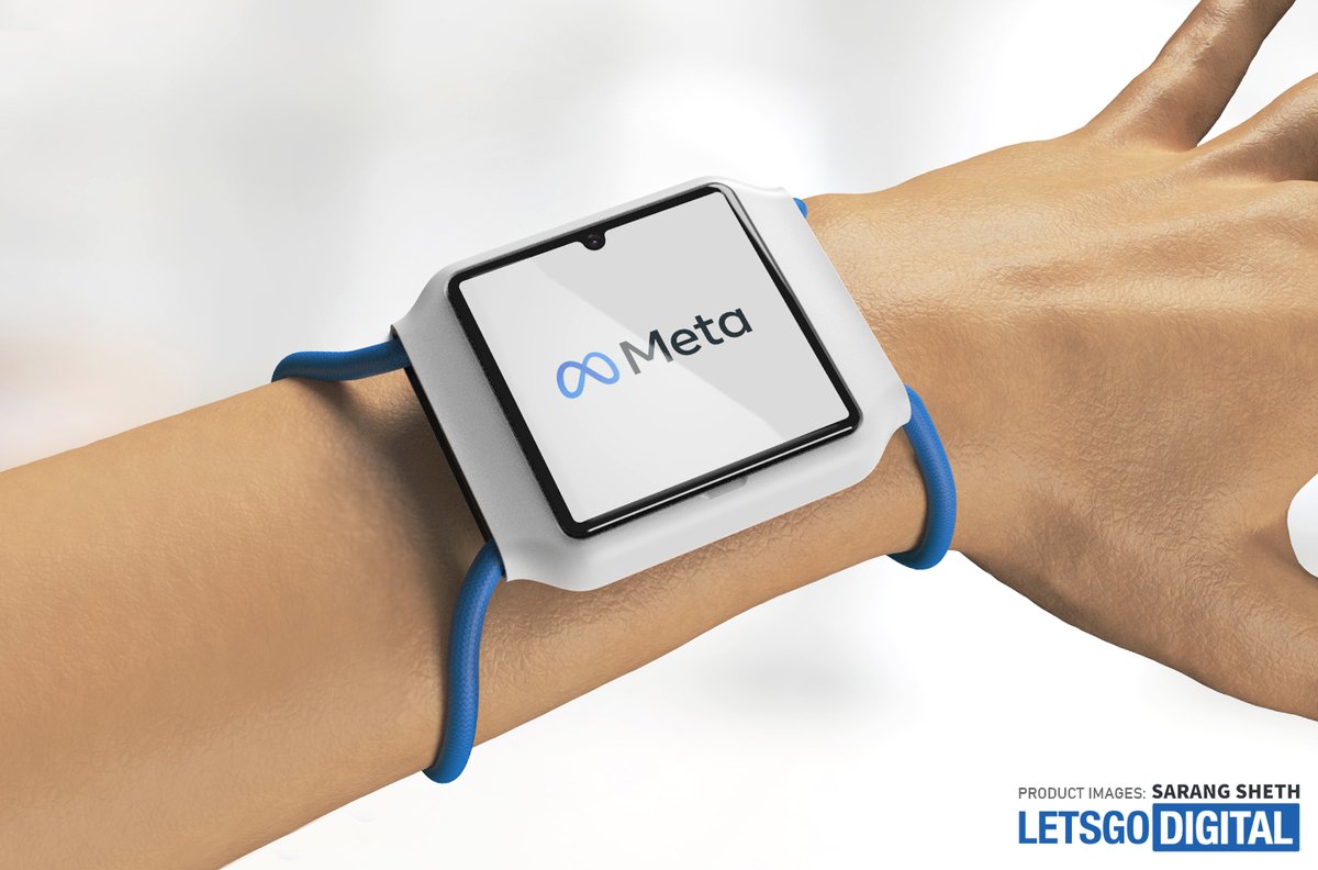 Meta Band Watch with camera⚡️ https://t.co/5b2XsH1fey Features ...