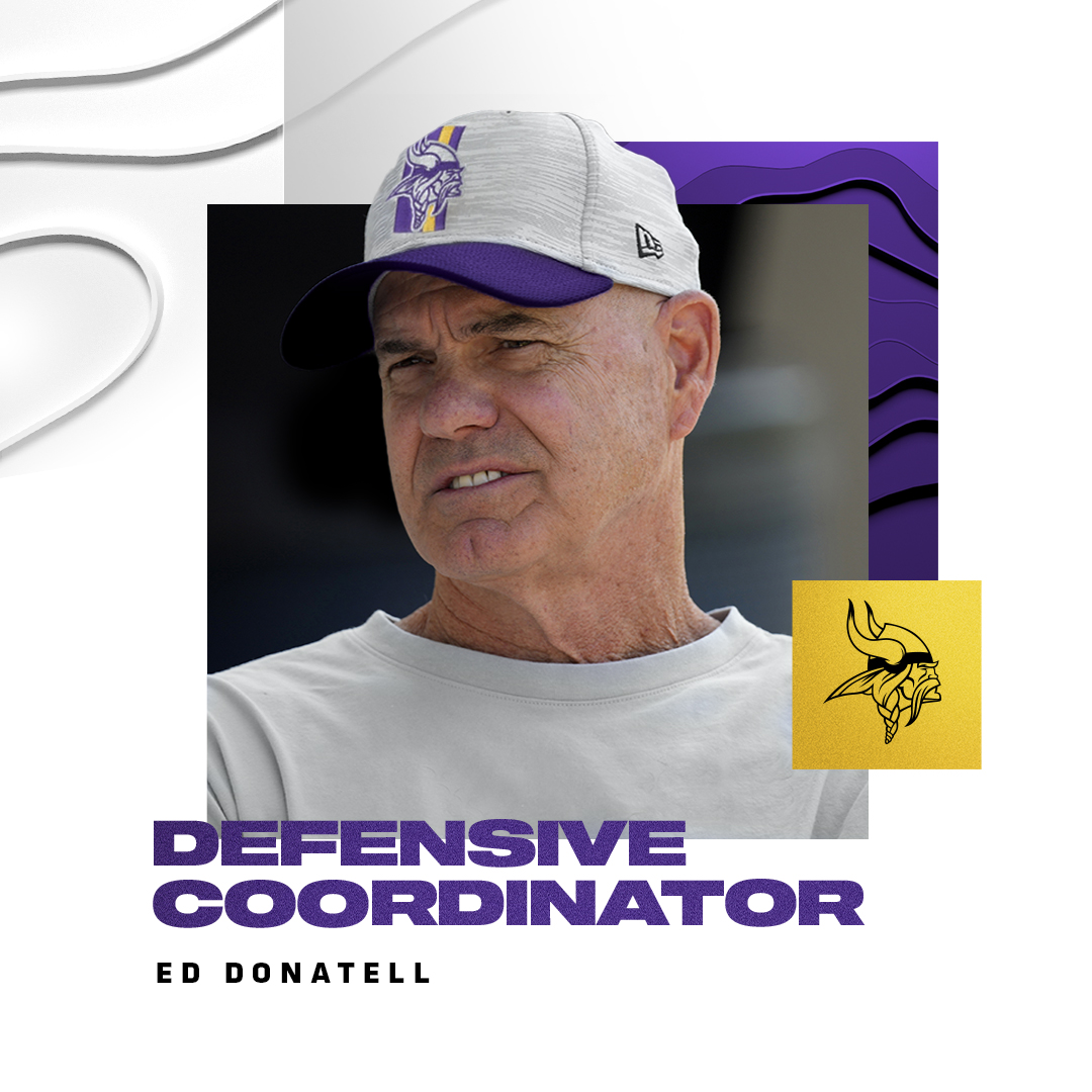 Minnesota Vikings on Twitter: "Ed Donatell has been hired as the #Vikings defensive coordinator ...