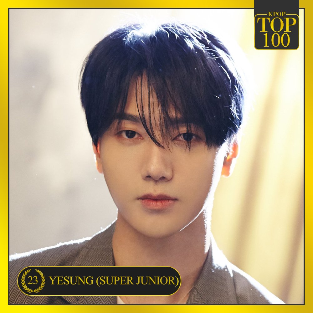 TOP 100 on Twitter: "TOP 100 - Most Handsome Faces Of K-POP #23 Yesung (#SUPERJUNIOR ...