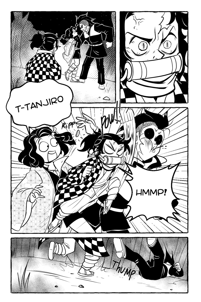 「Doodles of the night: human Gyutaro with braces and a genzuk」🌙☄Yuramec ...