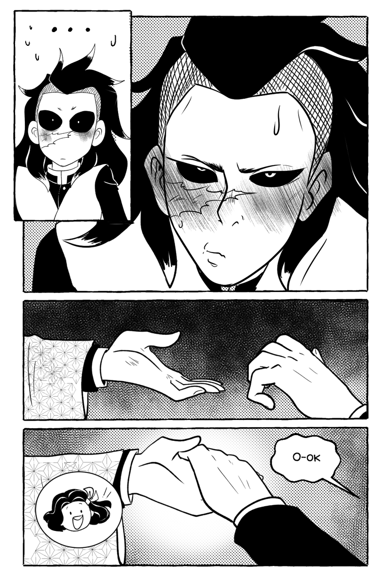 (1/4) Genzuko comic #4 from the Nazuko slayer AU. #Genzuko #nezuko # ...