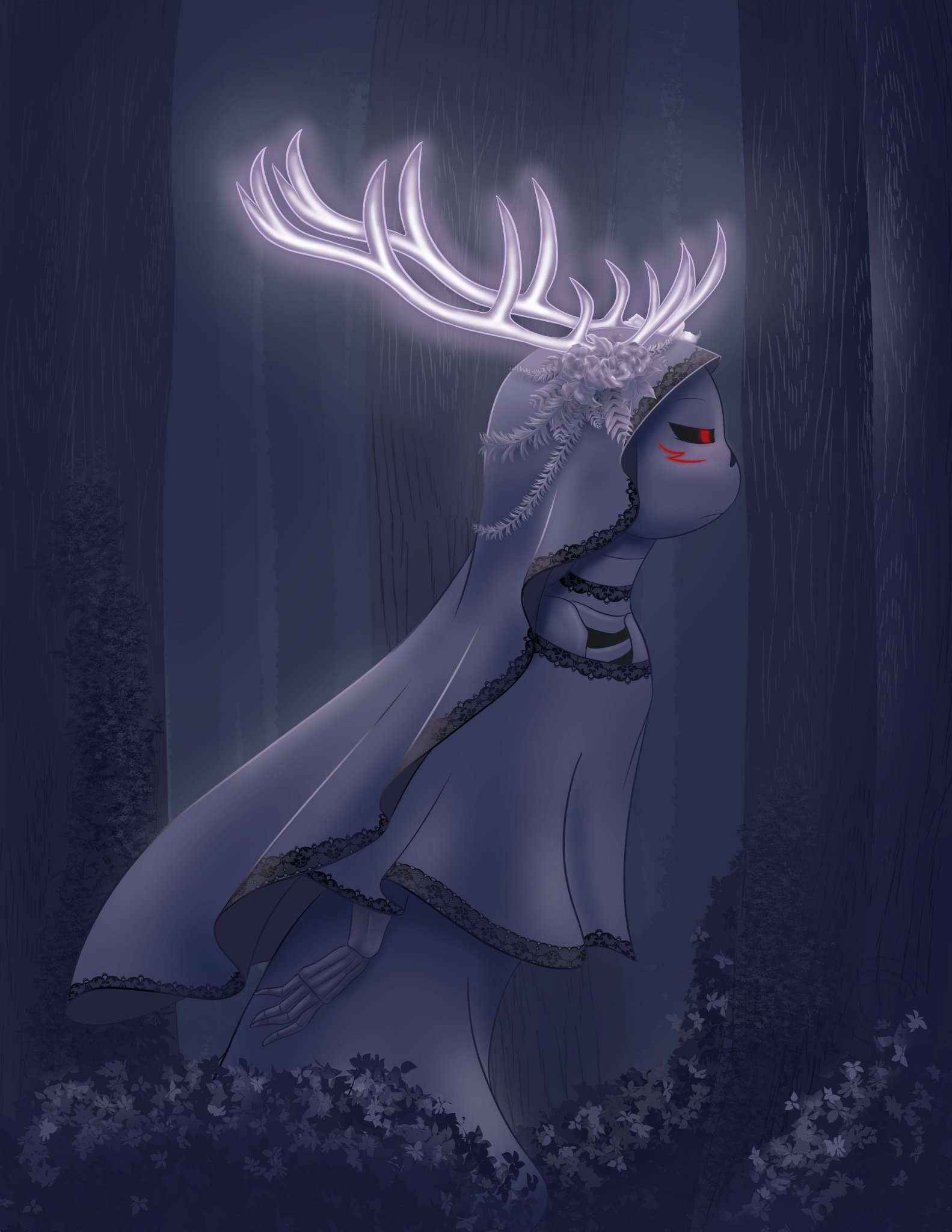 BlackDragon🔞 on Twitter: "Forest Deity Cross I somehow managed to do this in three hours and I'm ...