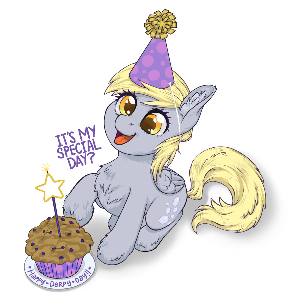 My Little Pony Happy Birthday Derpy