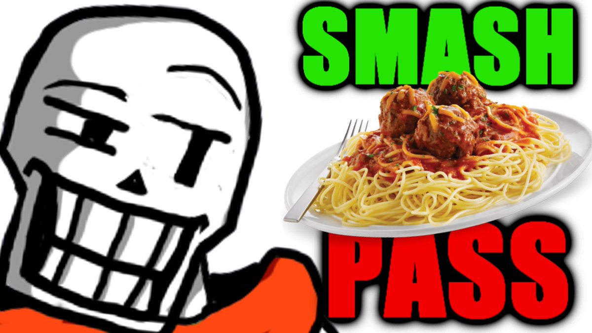 COOLSKELETON95 on Twitter: "SMASH OR PASS: ALL 350 TYPES OF PASTA #undertale #papyrus…