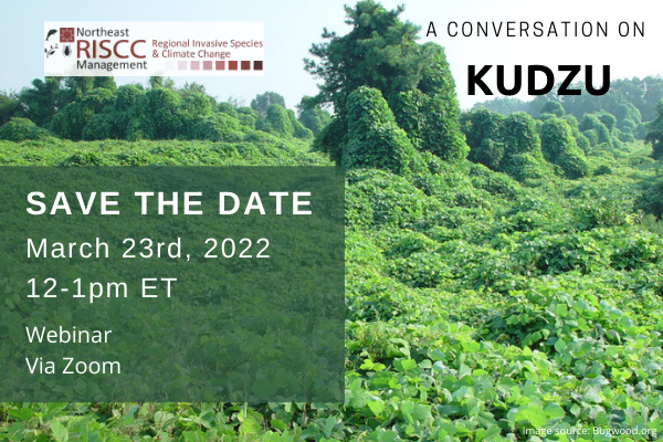 Northeast RISCC Network on Twitter: "Save the date and join us for a special webinar on Kudzu ...