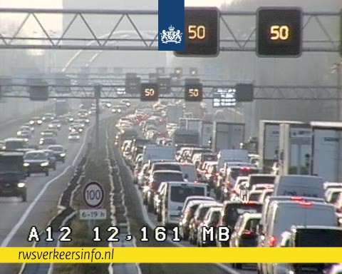 Rijkswaterstaat Verkeersinformatie on Twitter: " | Ongeval met meerdere voertuigen op de #A12 ...