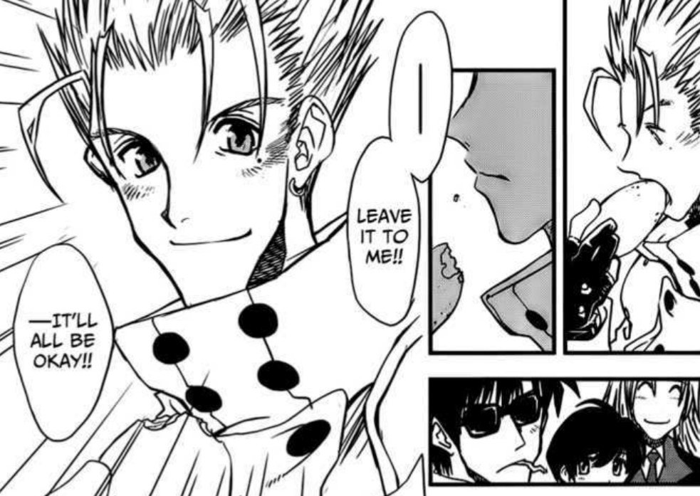 「sheesh you're scaring him wolfwood 」Leario 🍄 BDG3 brainwormsの漫画