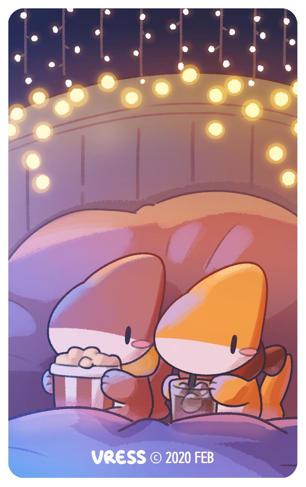 브레스 VRESS on Twitter: "🍿Movie night🥤…