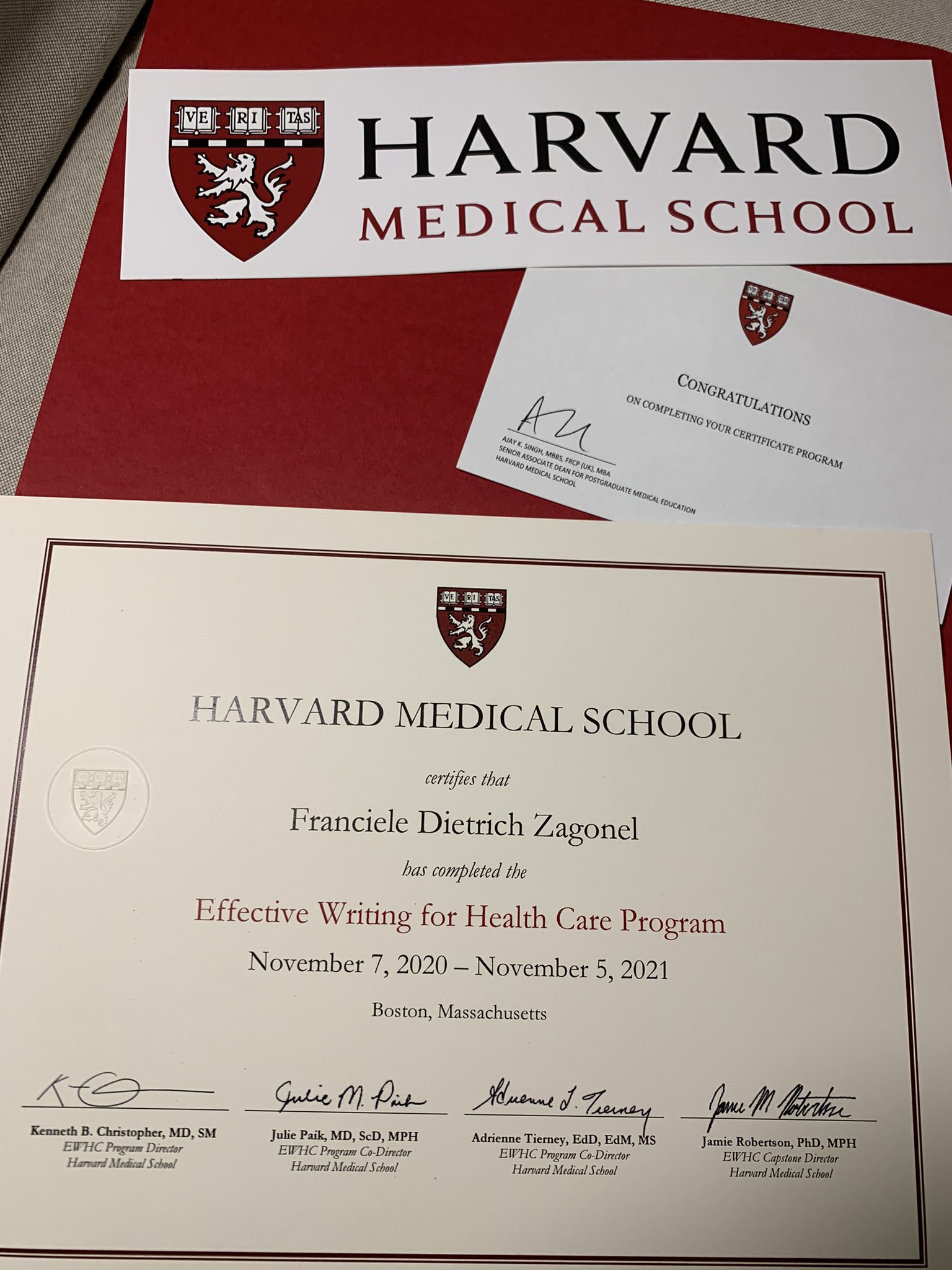 Harvard Diploma Phd