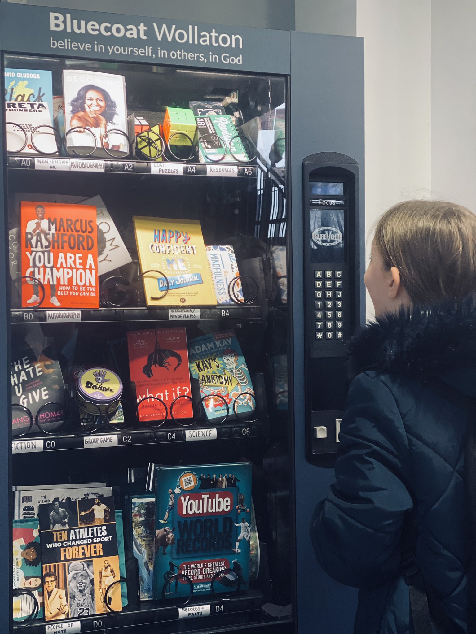 Bluecoat Wollaton Academy on Twitter: "Delighted to have the first recipient of the rewards ...