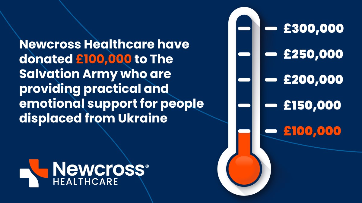 Newcross Healthcare on Twitter: "Newcross Healthcare have donated £100,000 to @salvationarmyuk ...