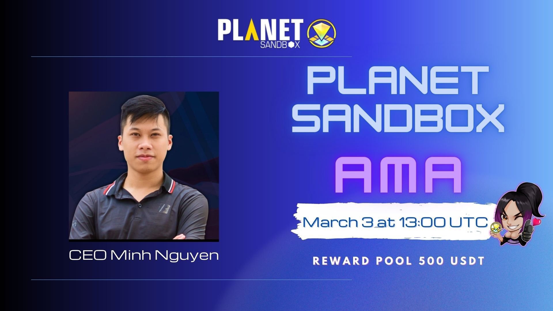 PlanetSandbox | Mainnet Launch Sept 5th on Twitter: "🔥 PLANET SANDBOX AMA 🔥 Let’s have a chat ...