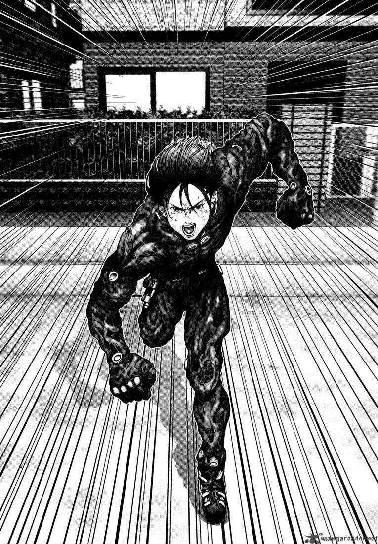 Oku Art on Twitter: "First use of Gantz suit #GantzArt https://t.co/2FV36H28j4" / Twitter