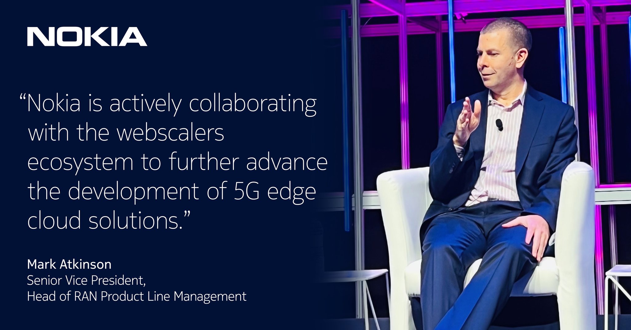 Nokia #MWC22 on Twitter: "Speaking at #MWC22 today, our Mark Atkinson explained how Nokia offers ...