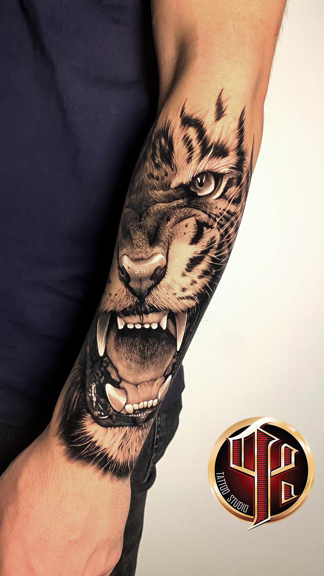 Angry Tiger Tattoo Meaning