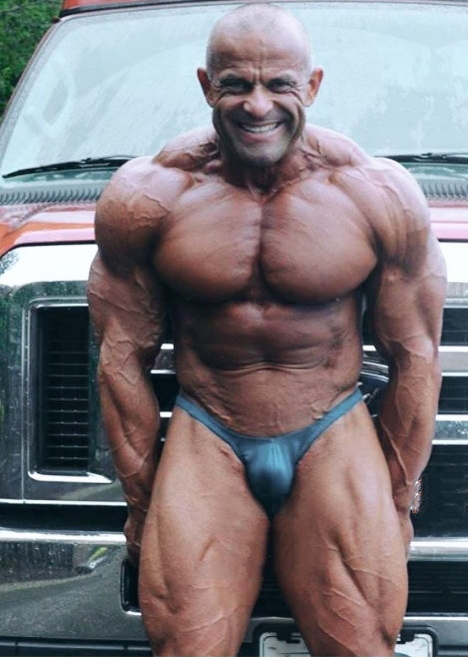 MuscleColtStar (MCS) 50K ️ Thanks on Twitter: "Muscle daddy Marijan 😍 ️😍 in those unlined blue ...