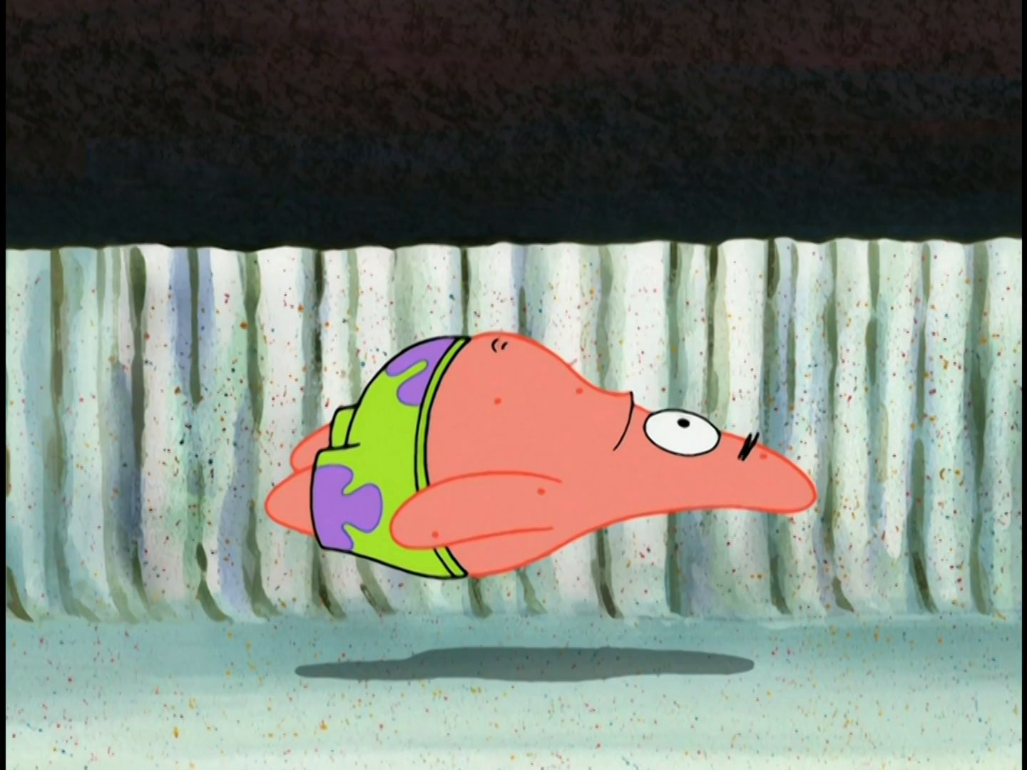 Patrick Star Sleeping On His Rock