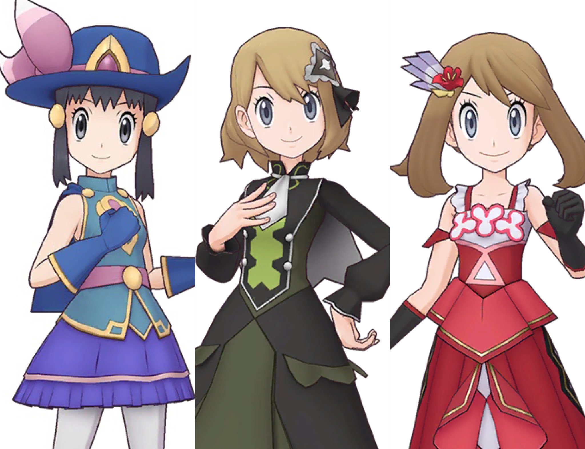 Pokemon May Contest Dresses