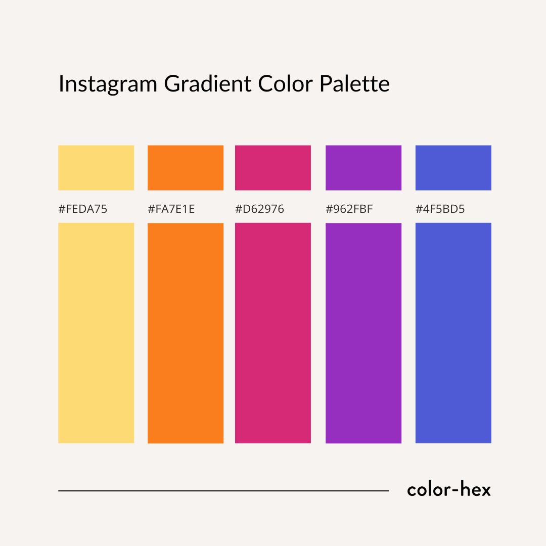 Instagram palette store